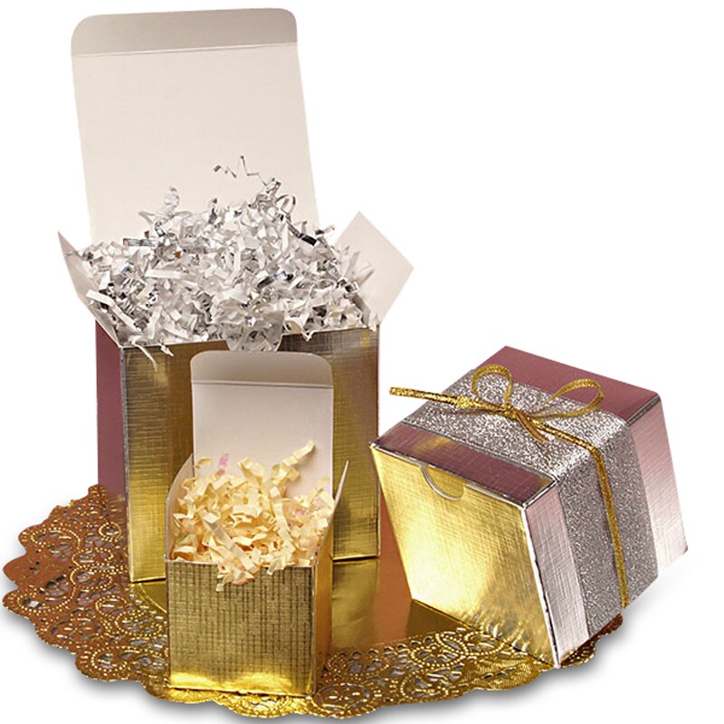 Metallic Gift Boxes | Tuck Top Boxes from Paper Mart