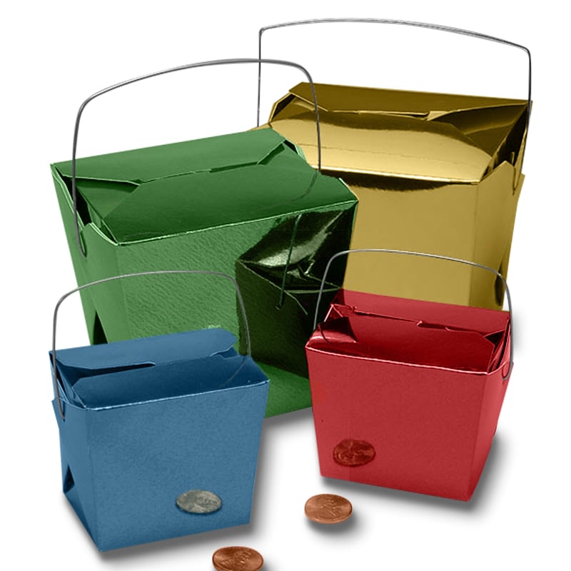 Large Chinese Take Out Gift Boxes With Handle