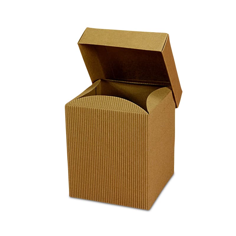 Natural Corrugated-Out Gift Boxes