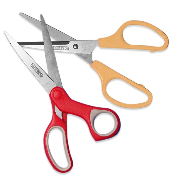 Double Thumb And Soft Grip Scissors