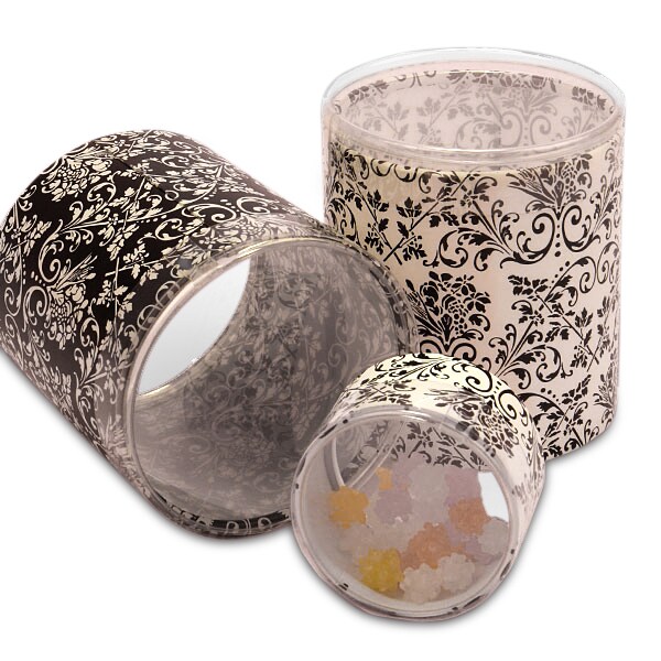 Damask Cylinder Boxes