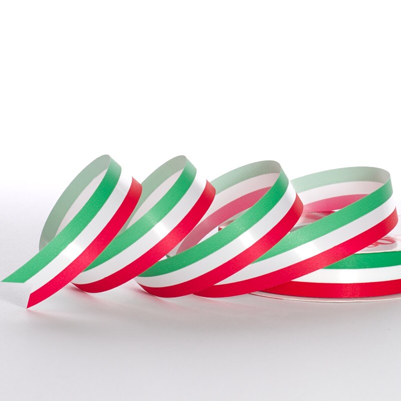 Tri-Colored Poly Ribbon | Shop Paper Mart Now