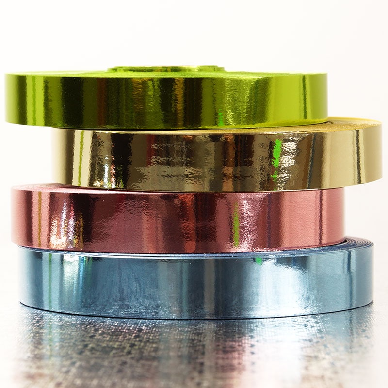 Metallic Finish Poly Ribbon