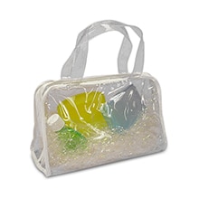 Zippered Soft Vinyl Carry Bags