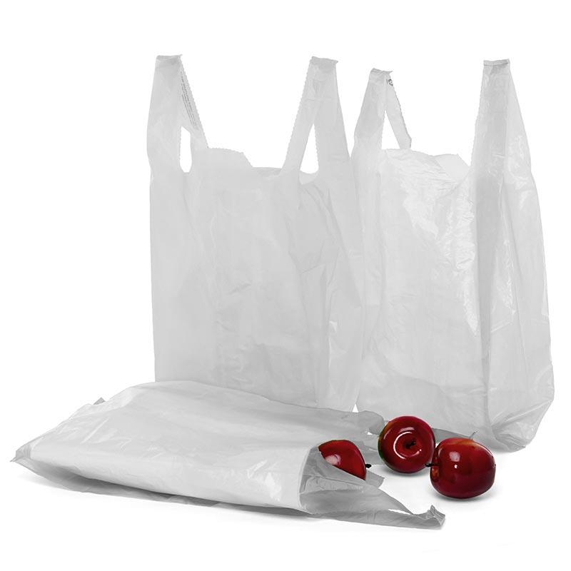 White Plastic Shopping Bags