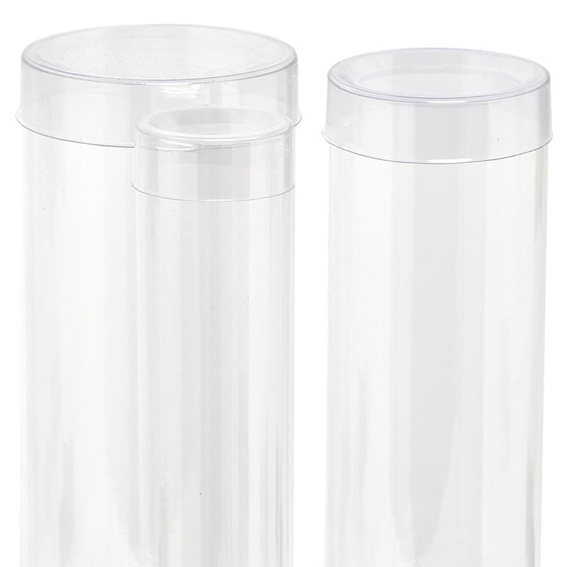 Acrylic Cylinder Containers