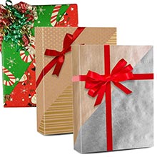 Christmas Wrapping Paper: Bulk Holiday Gift Wrap | Festive Packaging