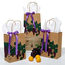 Gusseted Paper Wine Bags | Shop PaperMart.com