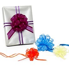 Pull Bows: Pom Pom & Pull String Bows Wholesale | Paper Mart