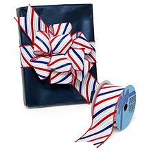 Patriotic Stars and Stripes Wired Ribbon | Shop PaperMart.com