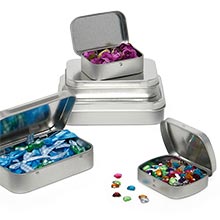 Rectangular Tin Cans | Shop PaperMart.com