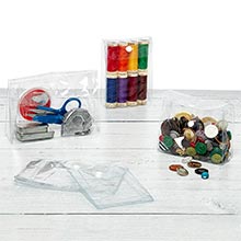 Slide-Zip Top Soft Vinyl Pouches | Shop PaperMart.com