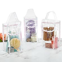 Heavy Duty Tube Handle Soft Vinyl Bags | Shop PaperMart.com