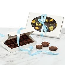 Two Piece Oval Window Candy Boxes