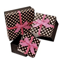 Red & White Diagonal Gift Box Set | Shop PaperMart.com