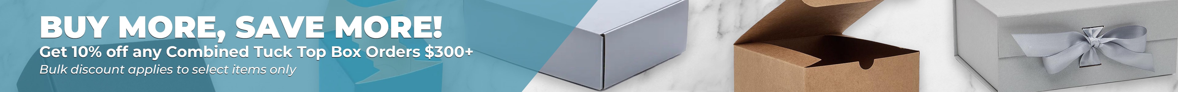 Tuck Top Boxes: Wholesale Tuck In Gift Boxes | Paper Mart